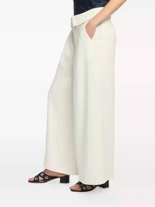 Cinq À Sept Lorena Buckle Belt Trousers - Neutrals