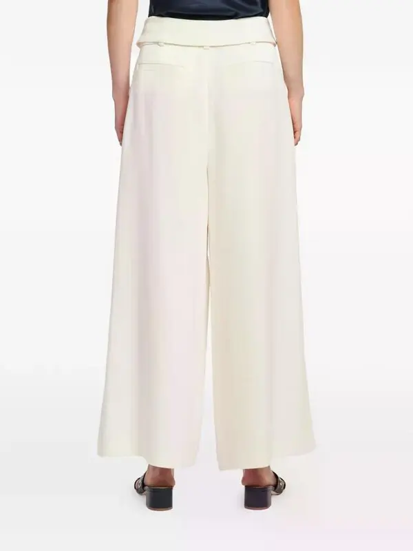 Cinq À Sept Lorena Buckle Belt Trousers - Neutrals