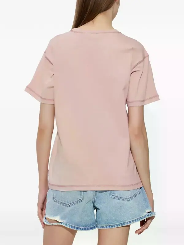 DIESEL® T-normy Topstitch Logo T-shirt