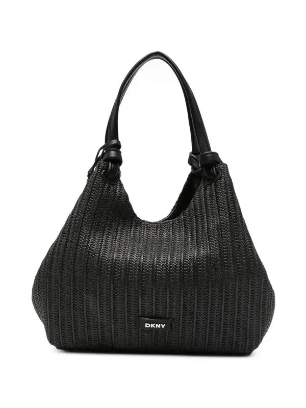 Dkny Woven-design Tote Bag