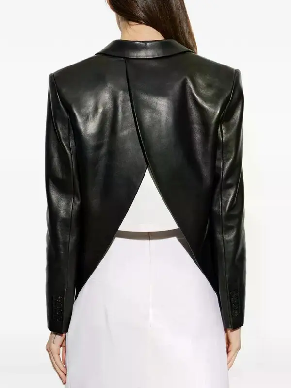 Givenchy Double-breasted Leather Jacket