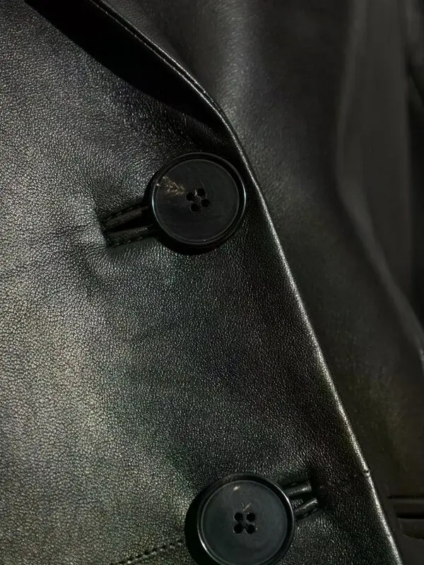 Givenchy Double-breasted Leather Jacket