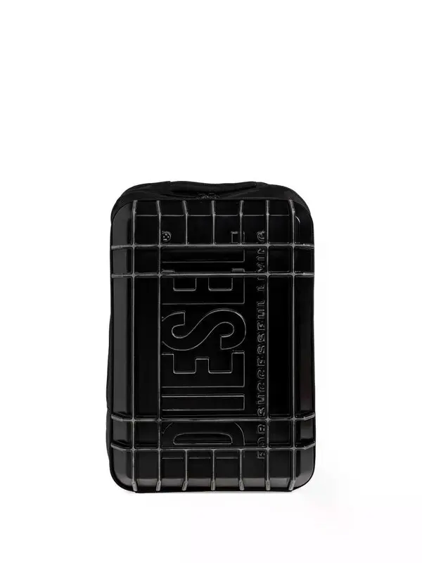 DIESEL® Embossed Logo Backpack - Black