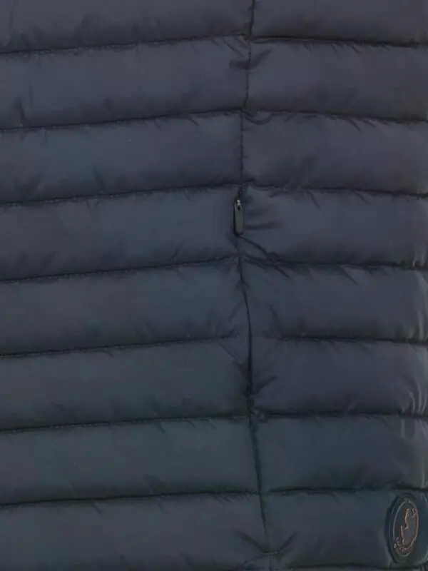 SAVE THE DUCK Quilted High-neck Gilet - Blue