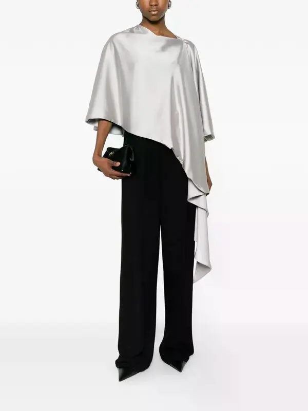 Imperial Asymmetric Drape Cape