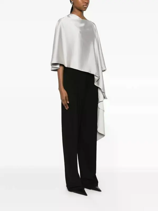 Imperial Asymmetric Drape Cape