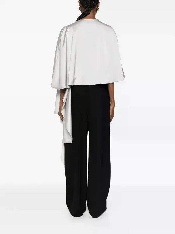 Imperial Asymmetric Drape Cape