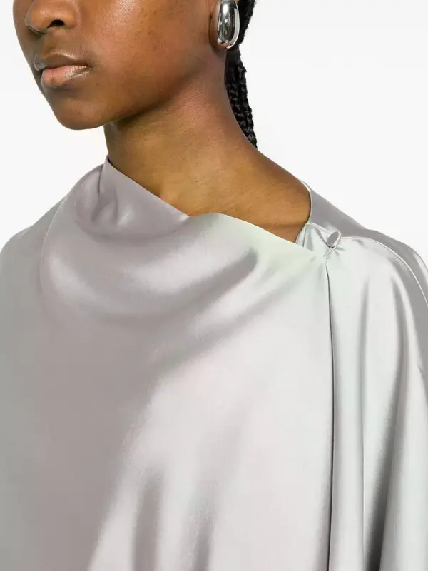 Imperial Asymmetric Drape Cape