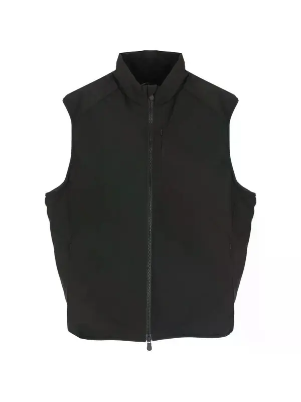 SAVE THE DUCK High-neck Zip-up Gilet - Black