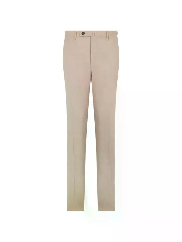 SLOWEAR Pressed-crease Trousers - Neutrals
