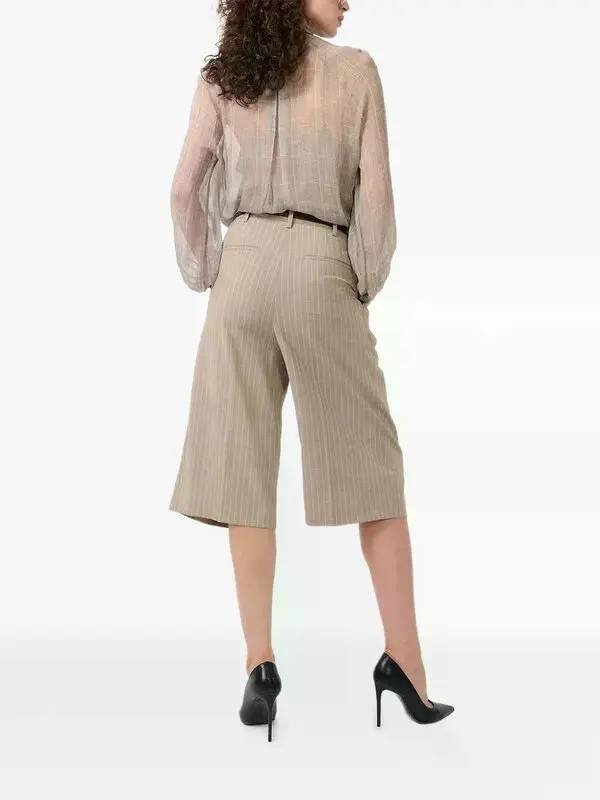 Barbara Bui Pinstriped Bermuda Shorts