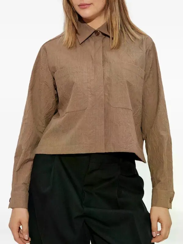 Max Mara Textured Pocket Shirt