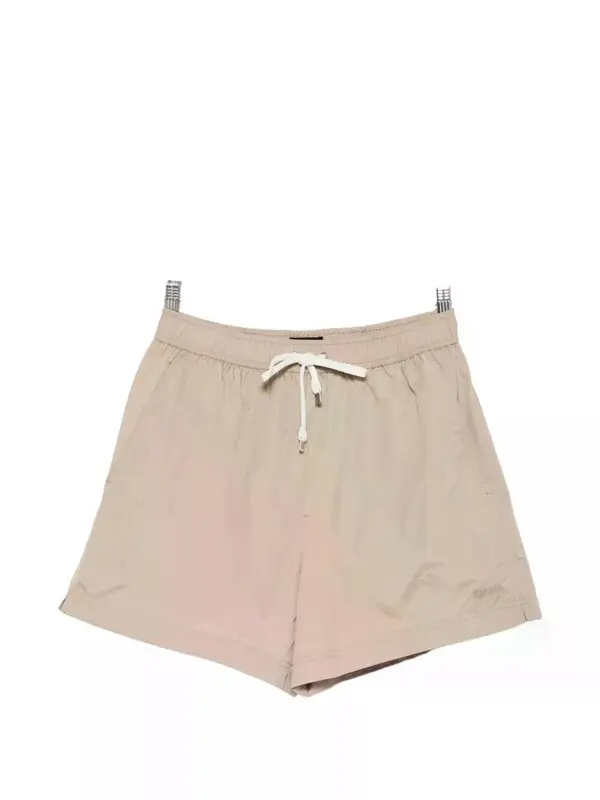 Zegna Drawstring Swim Shorts - Neutrals