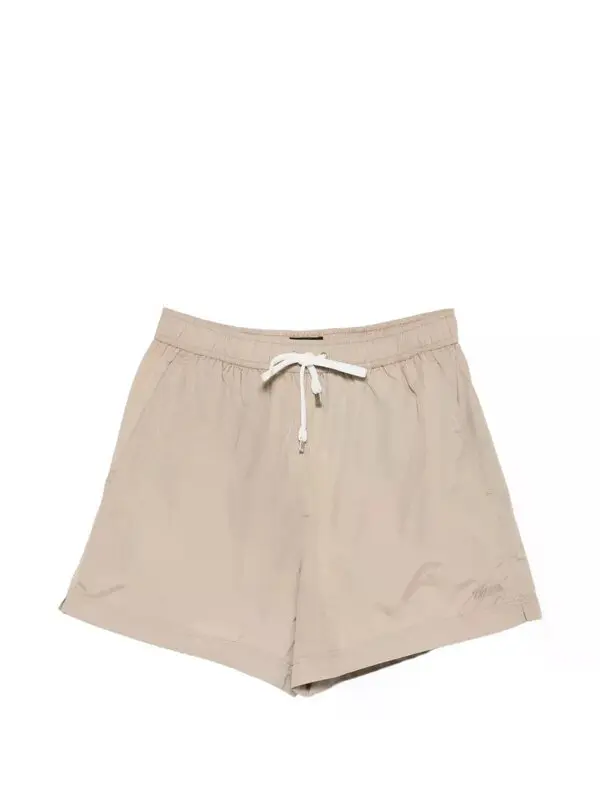 Zegna Drawstring Swim Shorts - Neutrals