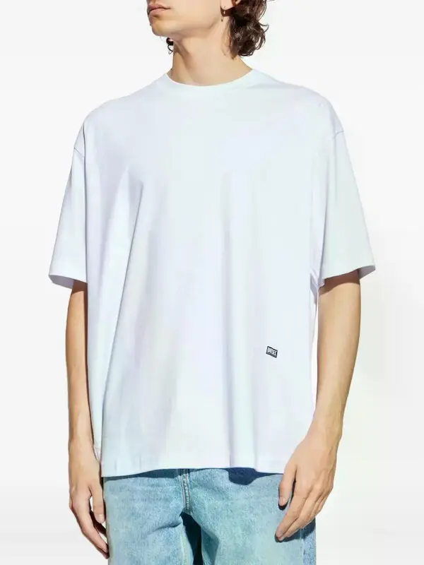 DIESEL® T-boggy-t2 Eagle-print T-shirt - White
