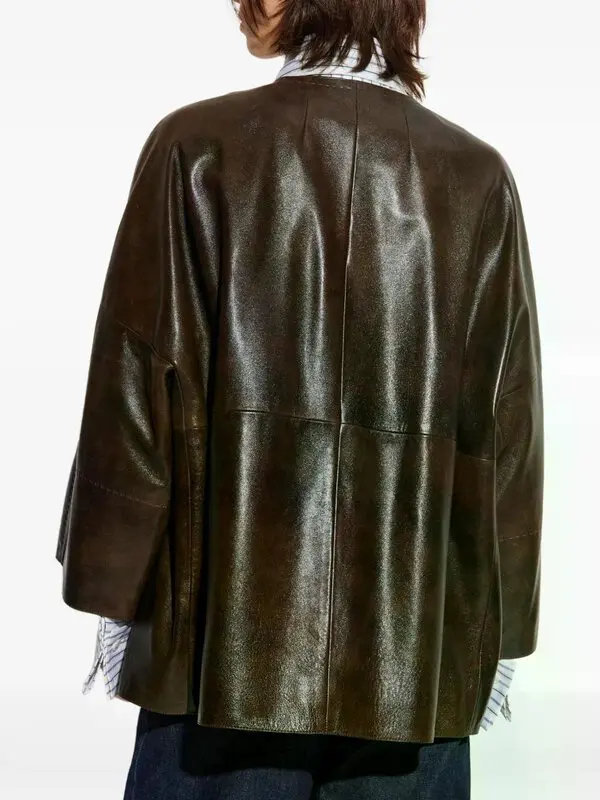 Max Mara Gambero Zip-up Jacket - Brown