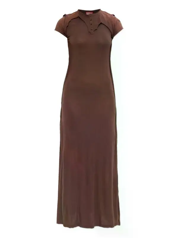 DIESEL® D-jary Maxi Dress - Brown