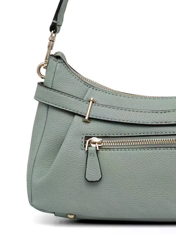 Guess Buckle-detail Shoulder Bag - Green