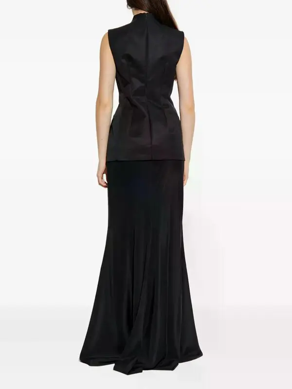 Sportmax Cileno Satin Midi Dress