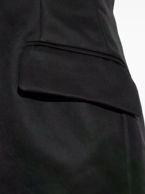 Sportmax Cileno Satin Midi Dress