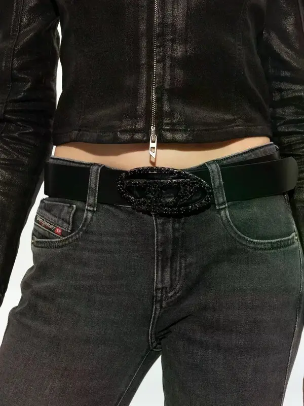 DIESEL® B-1dr Oval Logo Belt