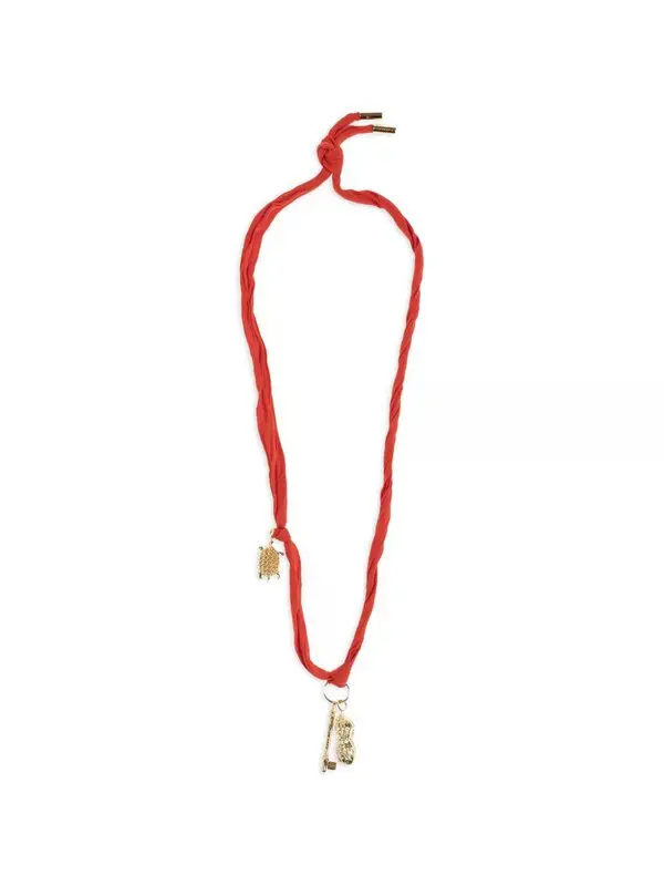 Givenchy Charm Necklace - Red