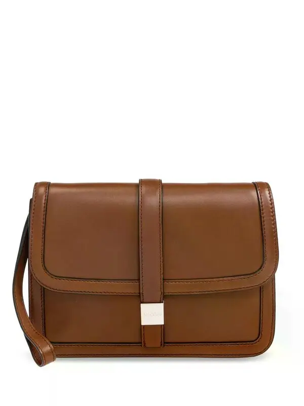 Max Mara Bianca Clutch - Brown