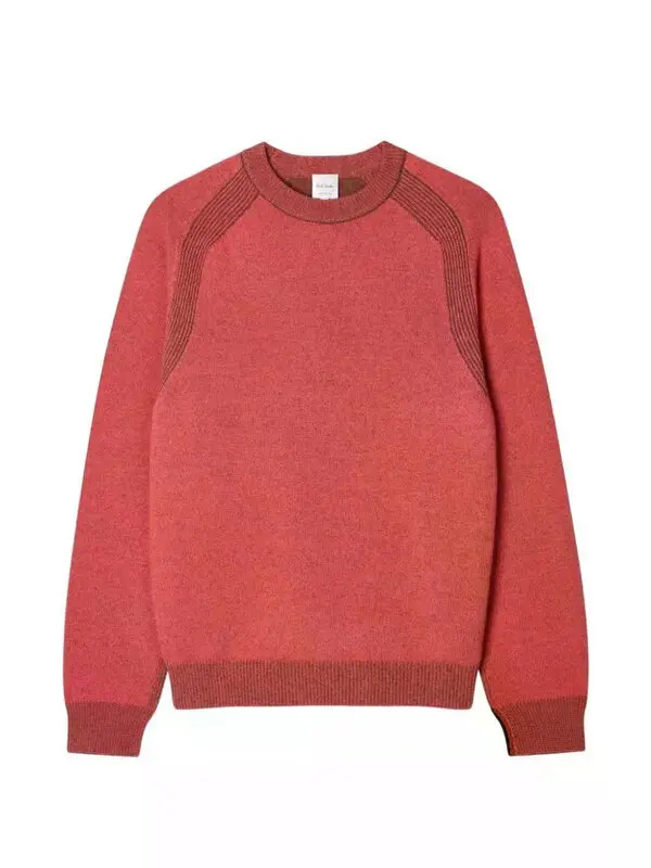 Paul Smith Flecked Raglan-sleeve Sweater - Red