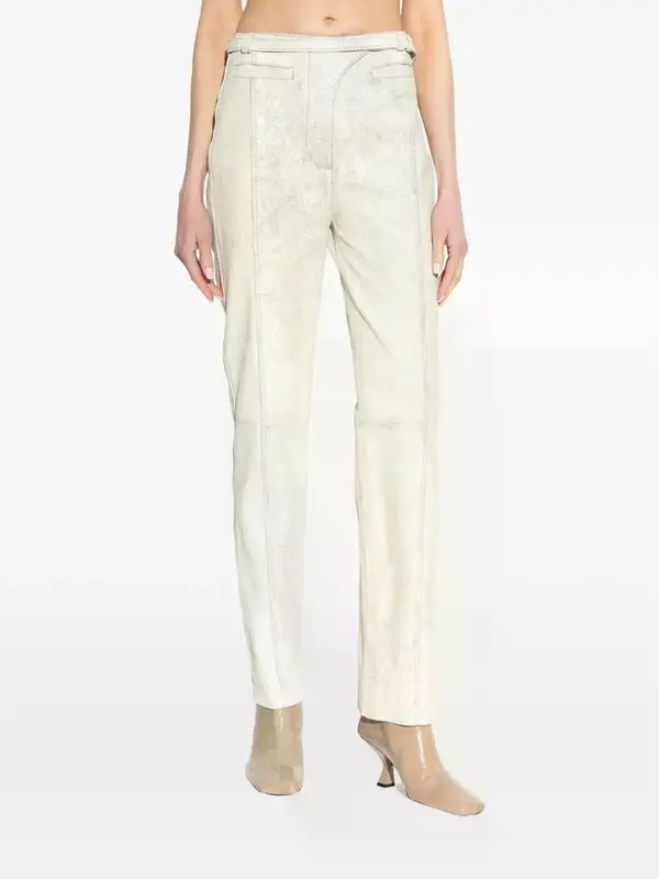 DIESEL® L-croc Crackle-effect Trousers