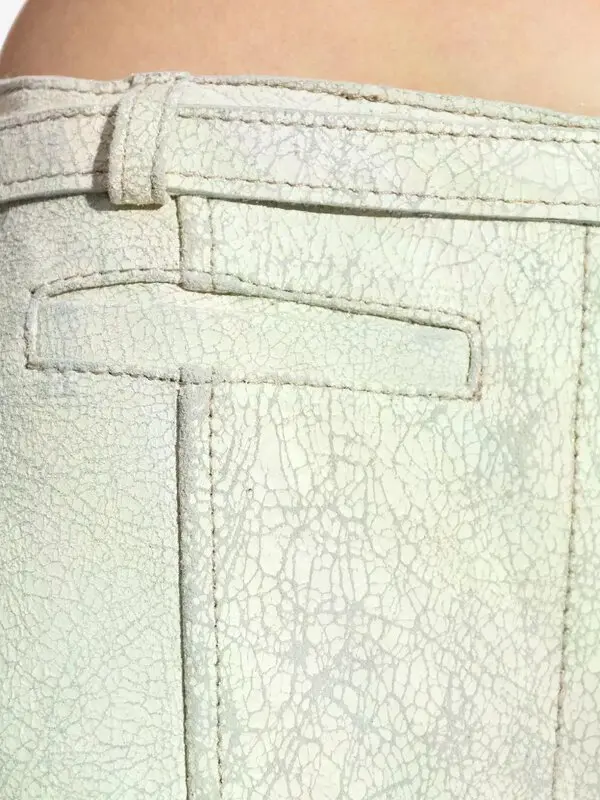 DIESEL® L-croc Crackle-effect Trousers