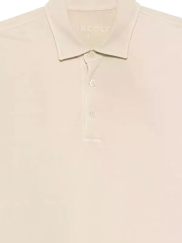 CIRCOLO 1901 Short-sleeve Polo Shirt - Neutrals
