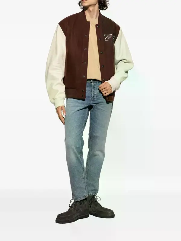 DIESEL® Embroidered-logo T-shirt - Neutrals