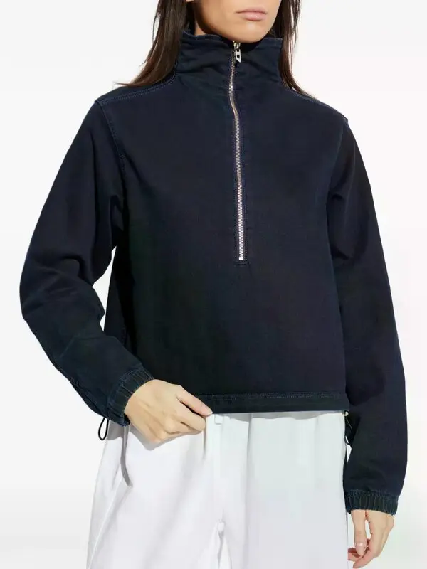 DIESEL® Funnel-neck Zip Sweater
