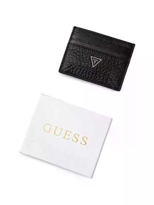Guess Pebbled Texture Card Holder