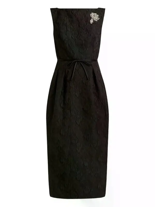 Erdem Belted Sleeveless Dress