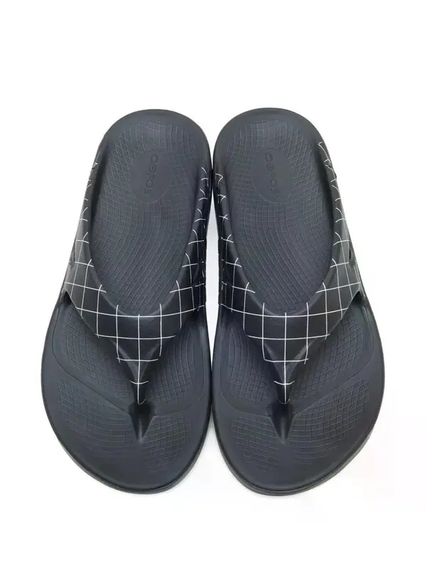 Undercover Grid-print Sandals