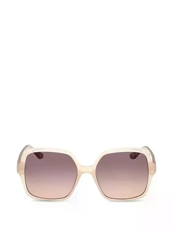 Guess Square-frame Gradient-lens Sunglasses - Neutrals