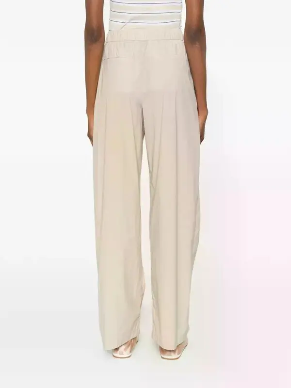 Herno Drawstring Elasticated-waist Trousers - Neutrals