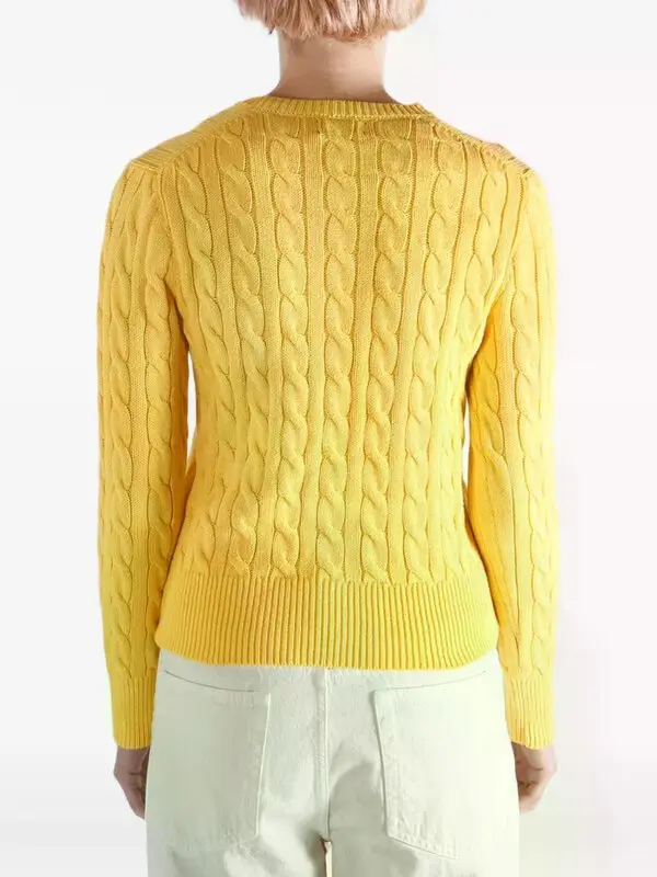 Polo Ralph Lauren Cable-knit Cardigan - Yellow