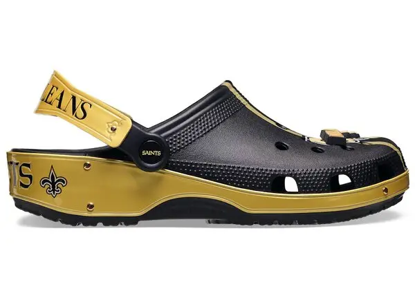 CROCS Classic Clog Nfl New Orleans Saints - Multicolor