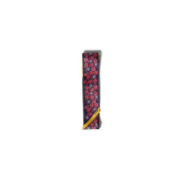 Miu Miu Printed Twill Scarf - Navy