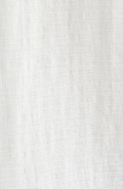 James Campbell Ephesia Slub Cotton Camp Shirt - Ivory