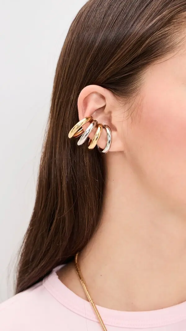 Rabanne Mixed Punk Ear Cuff