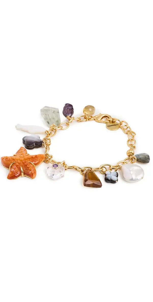Chan Luu Starfish Charm Bracelet - Multi