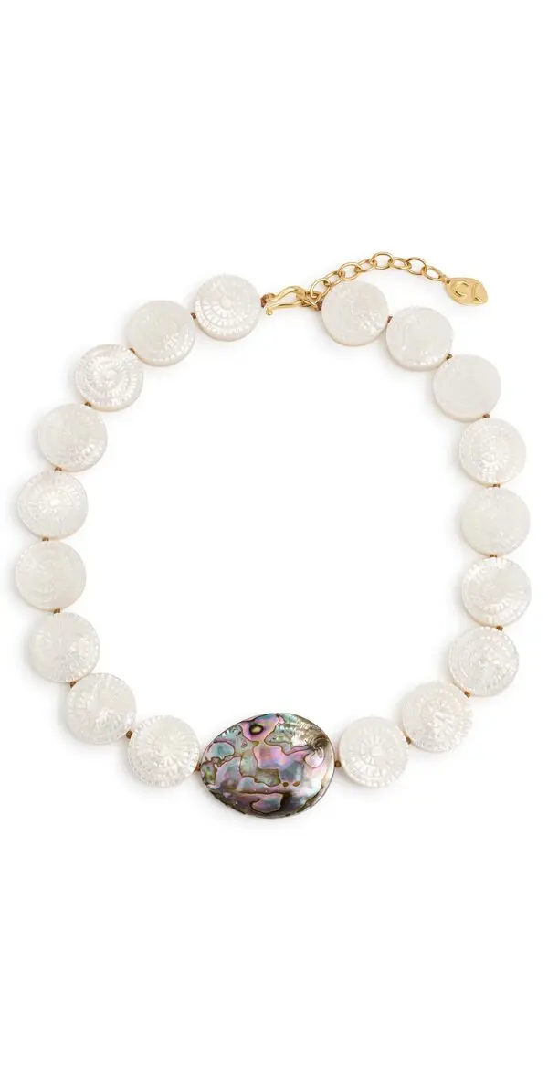 Chan Luu Nautilus Necklace - White Mop