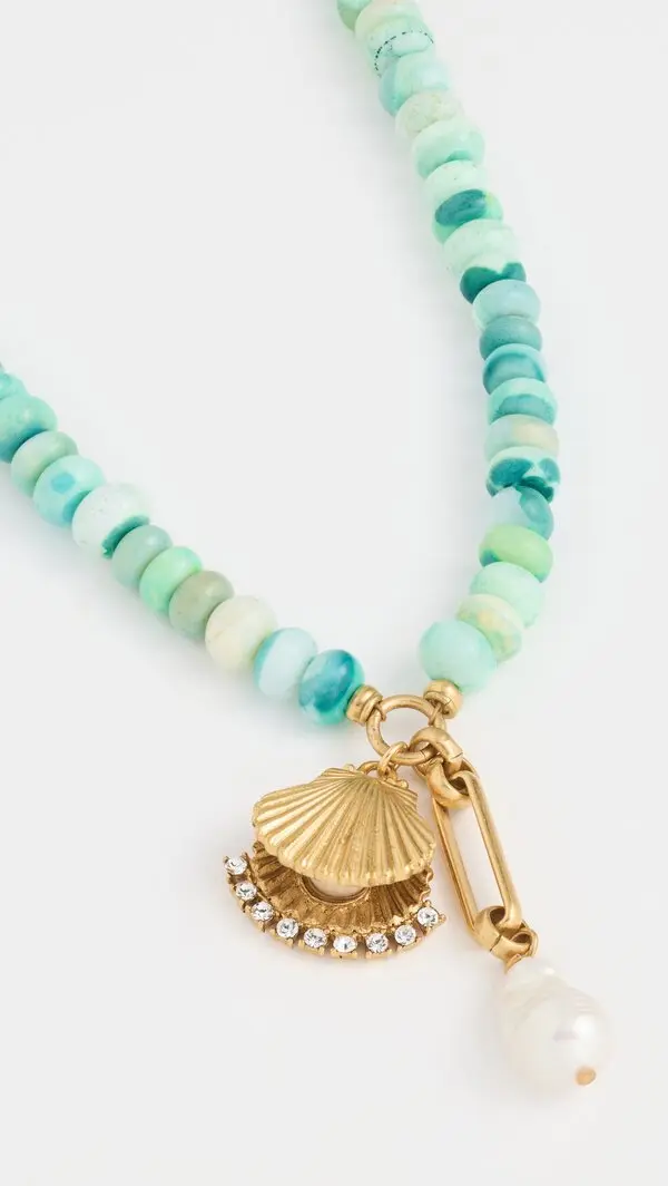 ELIZABETH COLE Shellica Necklace
