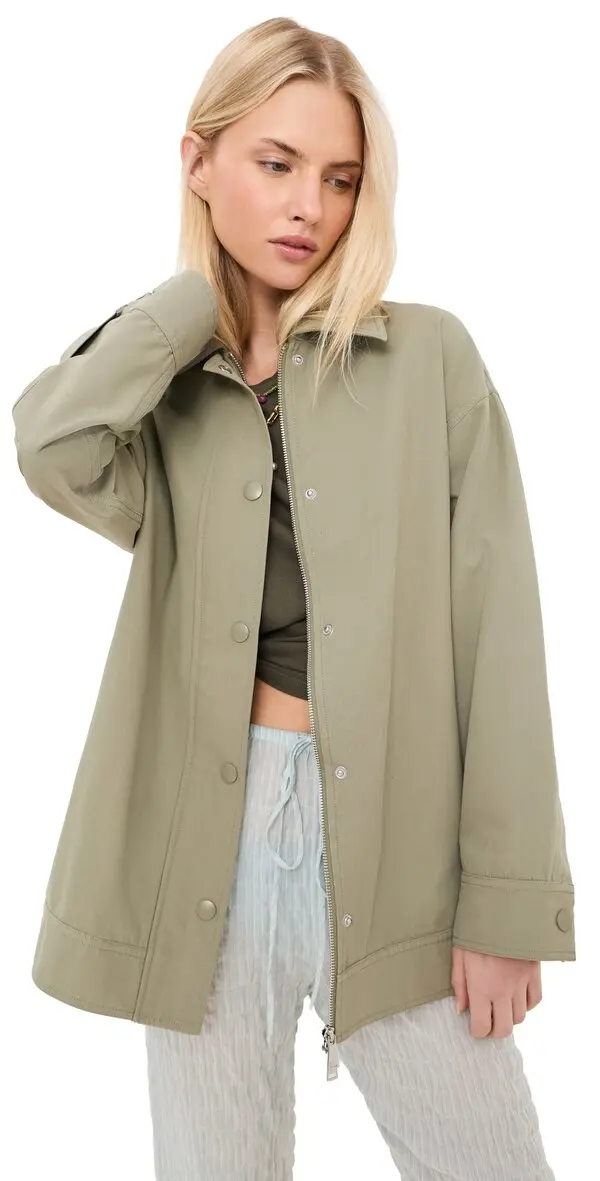 LE BOP X Mally K. Goldman Mally Jacket - Sage
