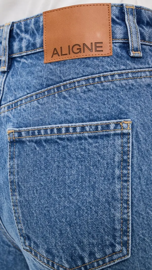 ALIGNE Kick Flare Jeans - Lightwash
