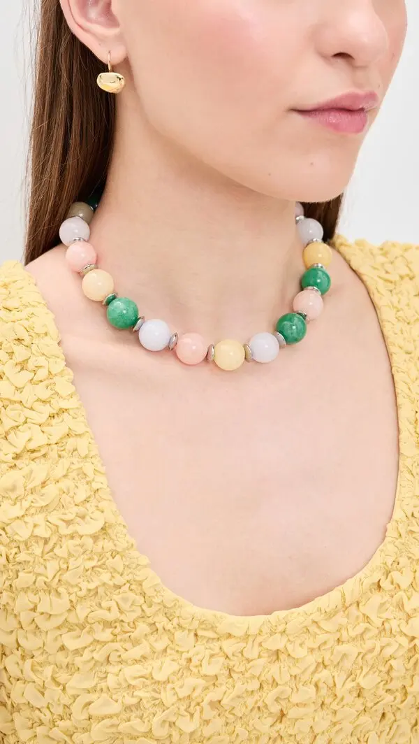 JULIETTA Mavis Agate Beaded Necklace - Multi