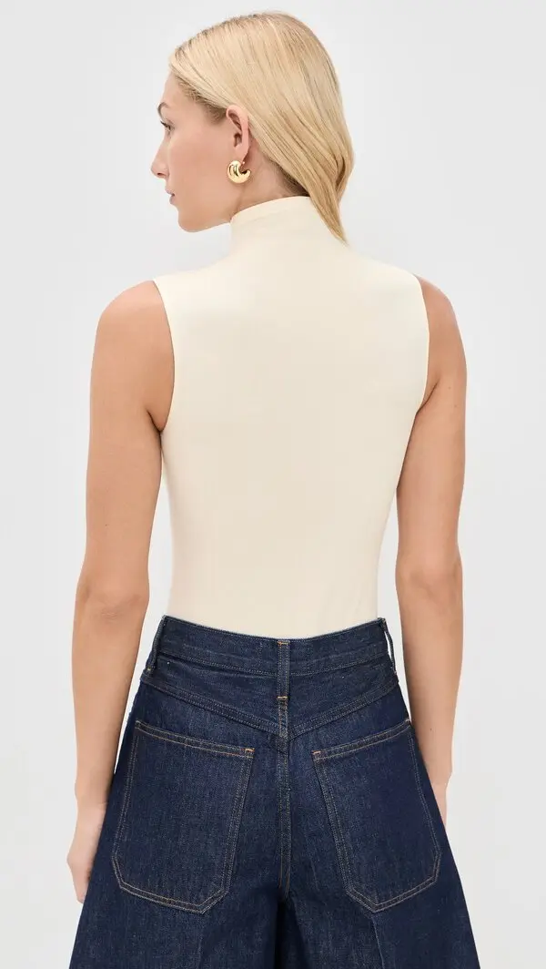Commando Prima Ballet Sleeveless Bodysuit - Ivory